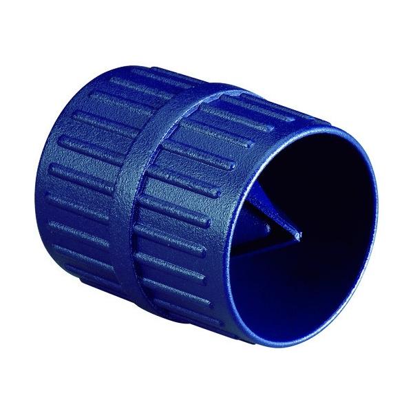 ■特徴 回転させるだけで内側・外側の面取りができます。  ■用途 銅・鉄・アルミ・真鍮・硬質塩ビ管に。  ■仕様 内側面取り時適用外径：1 5/8 (42mm) 　外側面取り時適用外径：1 3/8 (36mm)  ■材質 本体:亜鉛合金 刃...