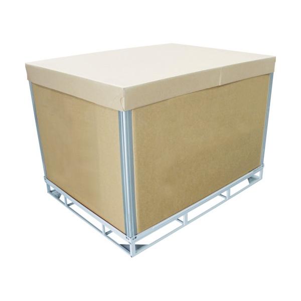 ■特徴 簡易組み立て式の通い箱ならびに物流保管に適しています。 厚手の上質な３層加工した段ボールのペーパースリーブと鉄製のスリーブで非常に簡単に組み立てが可能です。 ワンウェイ使用ですが、フレームを繰り返し使用する場合には各種消耗品を使用し...