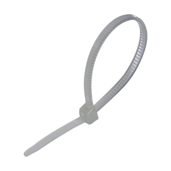 ■特徴 主に屋内での結束に適した汎用性の高いタイプです。  ■用途 電線ケーブルの固定や結束に。 屋内使用に最適です。  ■仕様 屋内用 使用温度範囲：-40〜80℃ UL規格品 UL難燃性(94V-2) ●色:白 ●幅(mm):4.8 ●...