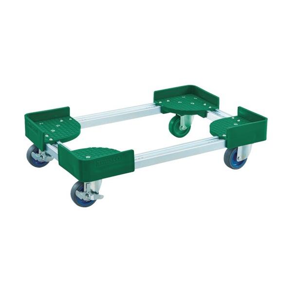 ■特徴 キャスターが省音タイプですので、音を嫌う場所での搬送に便利です。 10mmピッチで自由に寸法の調節ができます。 コーナー樹脂の表面には、滑り止めの用の凹凸がついています。  ■仕様 組立式 自在キャスター2個、自在ストッパー付キャス...