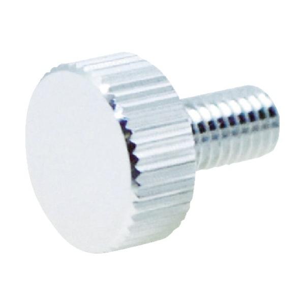 商品画像はイメージ画像です。実際とは異なる場合がございます。 ■特徴 装飾用の平小ねじです。  ■用途 化粧ねじとして。  ■材質 真鍮 表面処理：クロームメッキ仕上げ ●頭部径(mm)：16 ●呼び径(d×L)：M6×25 ●厚さ(mm)...