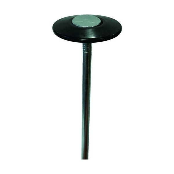 ■特徴 金属製の釘で、堅い地面へのマルチシートや防草シートの設置・固定ができます。 押さえパッドの穴に元から釘が入ってセットされているため、釘と押さえパッドが別に梱包されている商品に比べ作業時間の短縮ができます。 通常のハンマーで打ちこむ事...