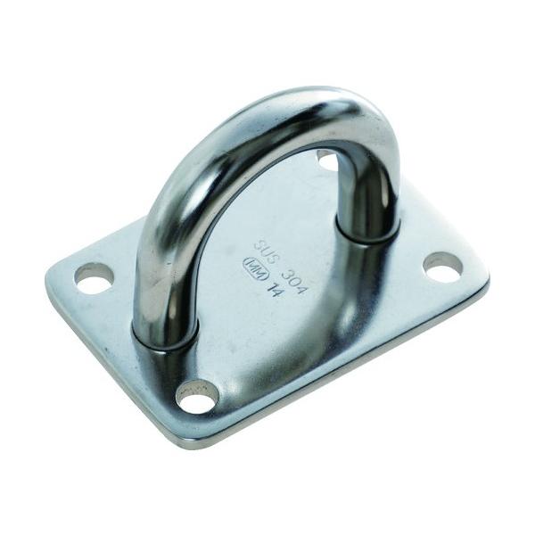 ■特徴 4ヵ所を止めるタイプです。  ■用途 支柱や壁面などへの取り付けに。  ■仕様 TIP-14.16は座ぐりなしタイプ。  ■材質 ステンレス（SUS304）  ■注意点 TIP-14、16は座ぐりなしタイプです。  【サイズ】 14...