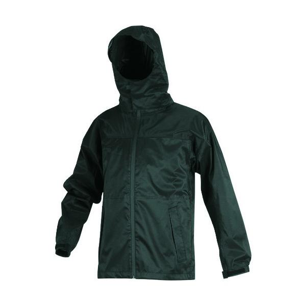 ■特徴 ローリングレールを搭載した回転式フードにより首の動きに合わせてフードが回るため、従来のフード着用による左右確認時の視界不良を解消し、安全性を高めています。 透湿防水ストレッチ素材に３Ｄ−ＣＵＴ(立体裁断)を施していることで、作業時の...