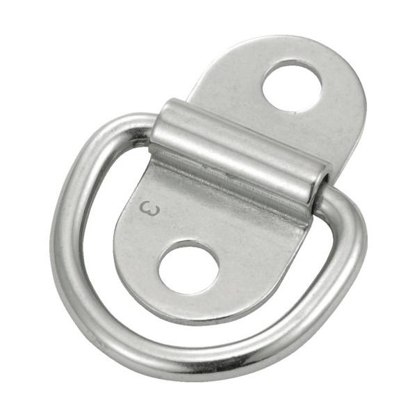 商品画像はイメージ画像です。実際とは異なる場合がございます。 ■特徴 リング部分が倒れるので、使用しない時は倒すと邪魔になりません。 使用時には簡単にロープ・ワイヤ・チェーンなどを通すことができます。  ■用途 テントロープの端末処理、懸垂...