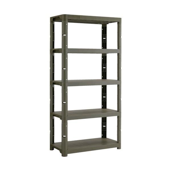 ■特徴 脚は棚板内にワンタッチで収納可能です。 （棚1枚につき脚4本収納可能) 脚部には倒れ対策としてボルト固定用の穴を設け、棚長辺・短辺各々隣との連結ができます。 棚板表面にシボ加工をほどこし、荷物のズレを防止します。 脚側面、棚板側面等...