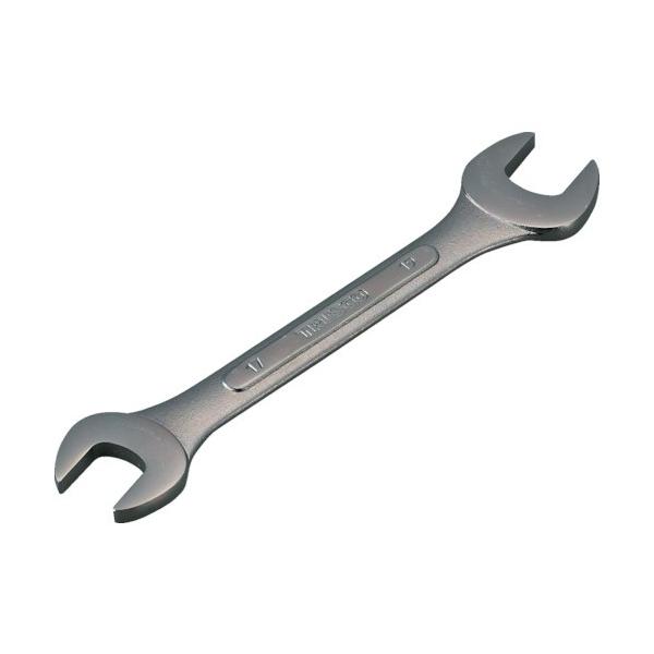 ■特徴 ノンクロムメッキ（ニッケルメッキ）処理で、環境に優しいです。 表面は梨地仕上げで、手になじみやすく、滑りにくい仕様です。  ■仕様 ハンドル部表面：梨地仕上げ  ■材質 クロムバナジウム鋼 表面処理：ノンクロムメッキ ●二面幅寸法(...