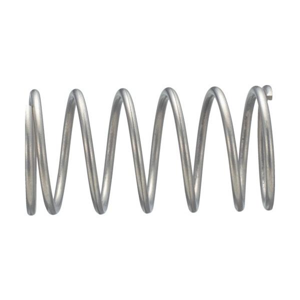商品画像はイメージ画像です。実際とは異なる場合がございます。 ■特徴 間隔をあけて線材をらせん状に巻いた、圧縮する方向に使うばねです。 寸法およびばね特性の許容差はJIS B2707の2級を適用しています。  ■用途 圧縮する方向に使うばね...