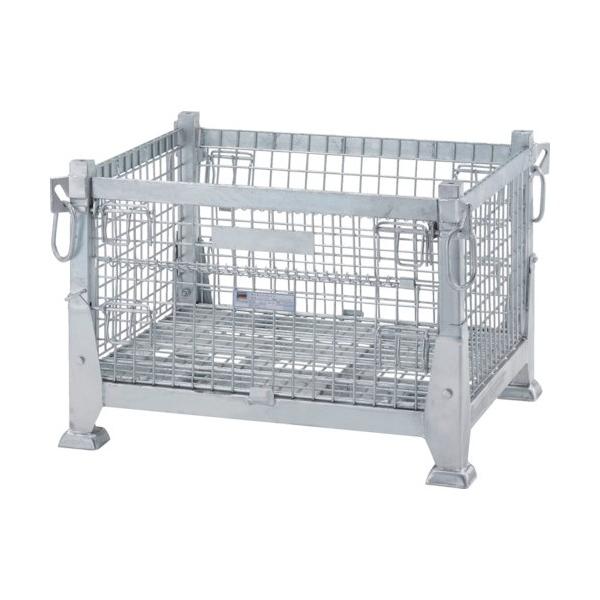 ■特徴 吊り金具付きで安全に資材の吊り上げ、運搬、積み下ろしが可能です。 開閉部はコイルを使用し開閉操作は簡単です。 メッシュ構造で強度に優れています。 立体格納による所要空間の節減と折りたたみによる保管スペースの有効利用ができます。 バラ...