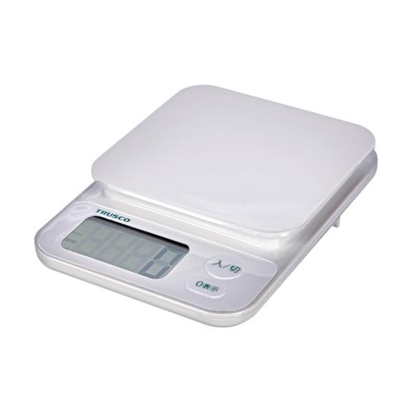 ■特徴 最大計量3kg、最小表示0.1gのデジタルスケールです。 電源を入れてから0g表示までは約２秒、速やかに計量が可能です。 液晶画面６３ｍｍ×３５ｍｍと大きく数字が見やすいです。 容器の重さを差し引いたり、追加計量ができる０表示ボタン...