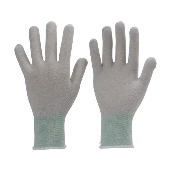 ■特徴 10双入のお買い得パックです。 カーボンを含んだ長繊維ウーリーナイロンを使用し、摩擦帯電・接触帯電の発生を防ぎ、ホコリの発生を抑制します。 伸縮性の高いナイロンで手にフィットするノンコート仕様です。  ■用途 製品組み立て作業。 電...