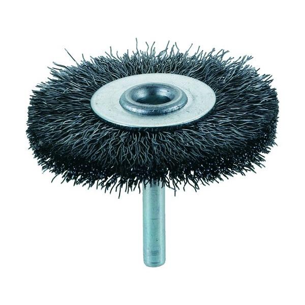 ■特徴 市販の電動ドリルで使用可能です。 軸付なので取り付け交換が容易です。  ■用途 金属製品のバリ取り、サビ落とし。 電動ドリル、卓上ボール盤。（最高使用回転数以下で使用してください）  ■仕様 ワイヤ鋼線0.3mm  ■材質 軸：スチ...