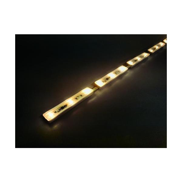 ■特長 豊富な色温度があるLEDモジュールです。  ■用途 間接照明、棚下照明、ライン照明に。  ■仕様 明るさ(lm)：531 光源色：2700K 長さ(mm)：1000 電圧：DC12V 電球数：30球 電球ピッチ：33mmP 電線色：...