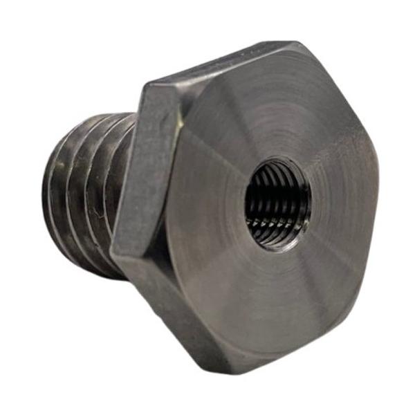 ■特徴 外径並目ネジ、内径細目ネジ穴の変換用アダプタです。 既存の並目ネジ穴にインサートすることで細目ネジ穴へ変換することができます。 ■用途 ネジ穴のサイズ変換や補修などに。 ■仕様 六角頭タイプなので簡単にスパナ等で締め付けることが可能...