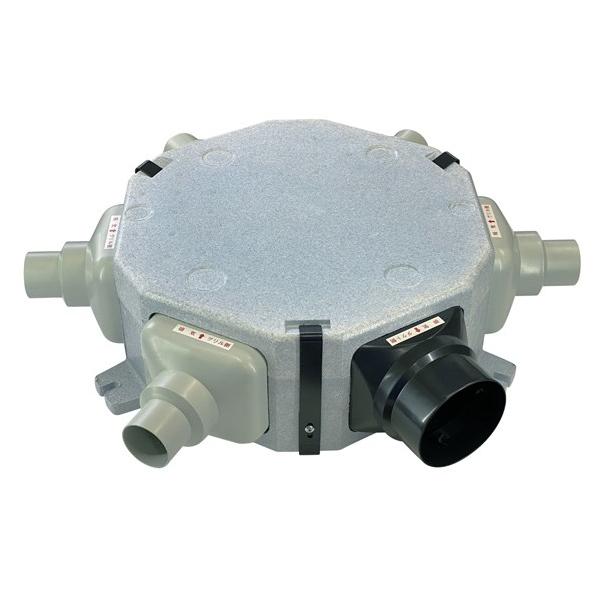 適合パイプ:Φ100mm(Φ100→Φ50×5) EPS樹脂製(自己消化性.帯電防止材入)  【入数】 1個 TSK5C50