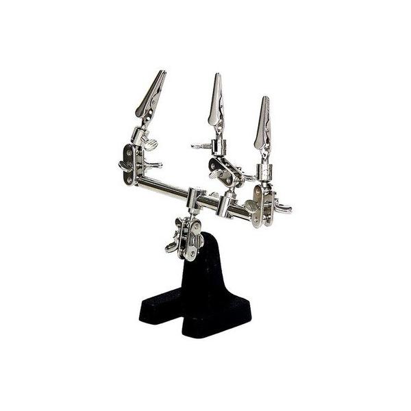 両手が自由に使えるので、正確、能率的な作業ができます。用途:作業時の対象物をクリップに挟み、作業効率を上げる補助工具重量:326g 原産国:中国 TX303