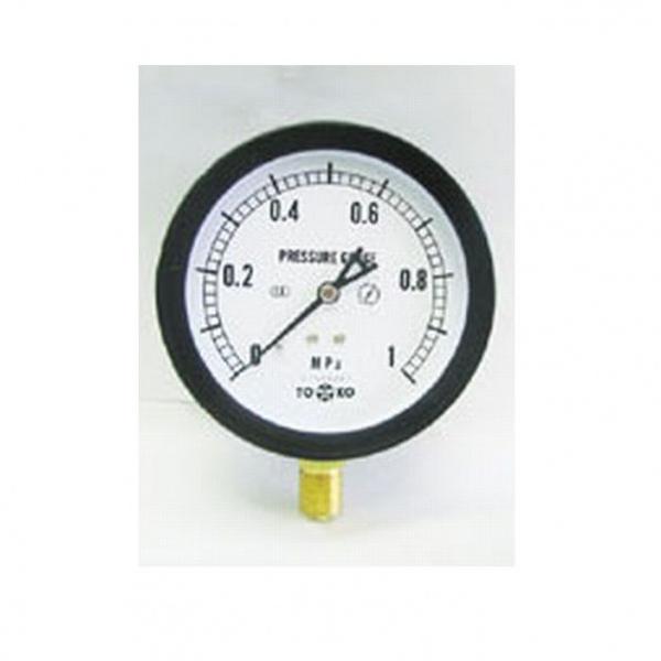 【特長】  ●特に屋外での使用に適した高品質、高グレードな圧力計です。  【用途】  ●工場、ビルの設備や計装 【仕様】  ●形状:A型  ●接続部形状:T型  ●取り付けネジ:G3/8  ●面径（φ）:75  ●圧力範囲（MPA）:0〜1...