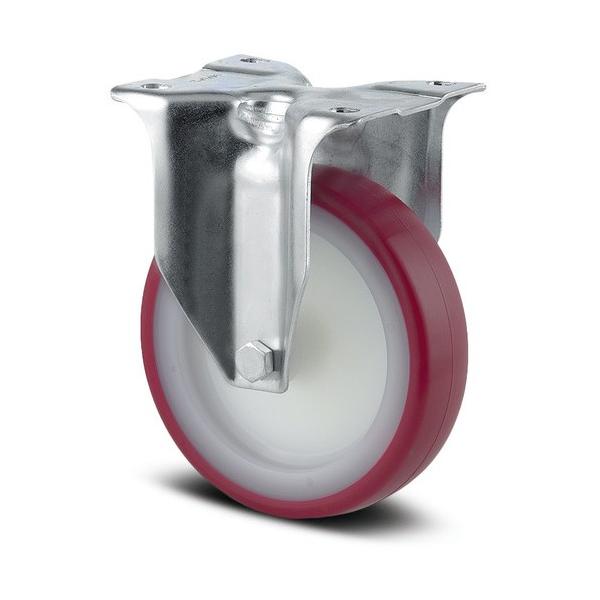 ■特徴 旋回部にはダブルボールレースベアリングを採用しており動き出しがスムーズな上、耐久性にも優れております。 タイヤはノンマーキング仕様です。 ■仕様 プレート式 固定式 ■材質 金具:スチール 金具表面処理:光沢亜鉛メッキ 車輪:ポリウ...