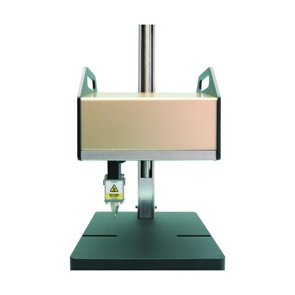 ■特徴 X軸100mm×Y軸100mmの大きな刻印エリアを持つデスクトップ刻印機です。 スタンドから取り外してポータブルでも使用可能です。 エアー不要の電気式で場所を選ばず、簡単に刻印作業ができます。 インラインにも組込可能です。  ■用途...