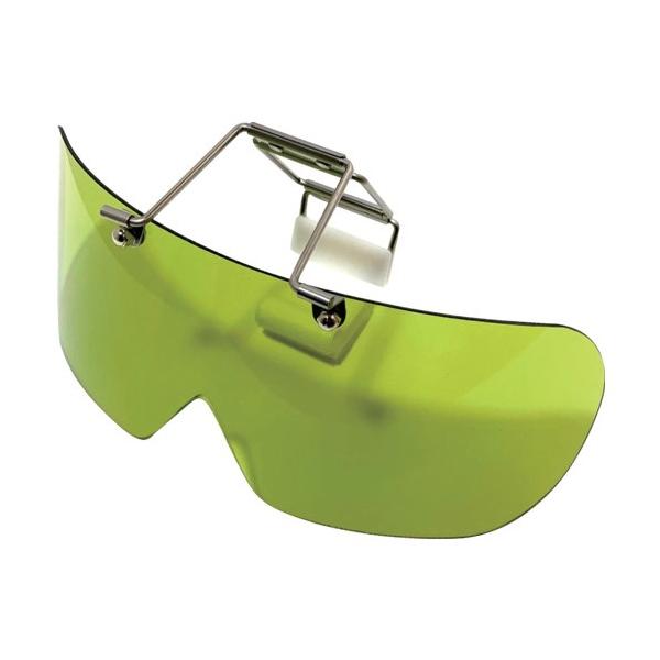 ■仕様 ヘルメット取付形遮光めがね ポリカーボネイトIR遮光レンズ（JIS同等品） 前後距離、角度調整、回転可能    【重量】 89G 【入数】 1個 【原産国】 日本製 AS376IR17