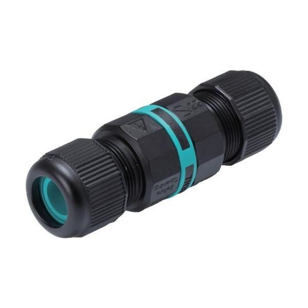 商品画像はイメージ画像です。実際とは異なる場合がございます。 ■特徴 ケーブルグランドと端子台が一体構造でコンパクトな防水中継コネクターです。 結線方式はネジ式で手軽に作業ができます。 端子極数は2Pです。  ■材質 プラスチック/ゴム（P...