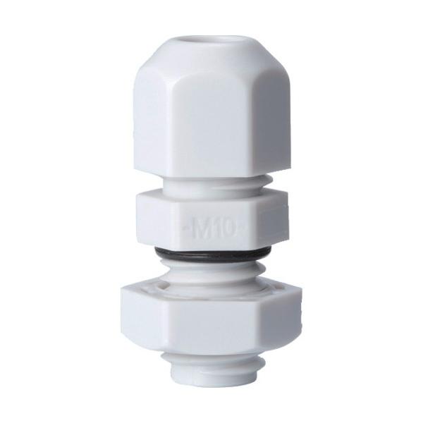 商品画像はイメージ画像です。実際とは異なる場合がございます。 ■特徴 ネジ部がＭネジ規格の汎用ケーブルグランドで低価格となっております。  ■仕様 使用温度範囲：-20℃〜+80℃　  ■材質 キャップ・コネクタ本体・ナット：ポリアミド66...