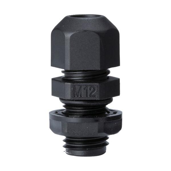 商品画像はイメージ画像です。実際とは異なる場合がございます。 ■特徴 ネジ部がＭネジ規格の汎用ケーブルグランドで低価格となっております。  ■仕様 使用温度範囲：-20℃〜+80℃　  ■材質 キャップ・コネクタ本体・ナット：ポリアミド66...