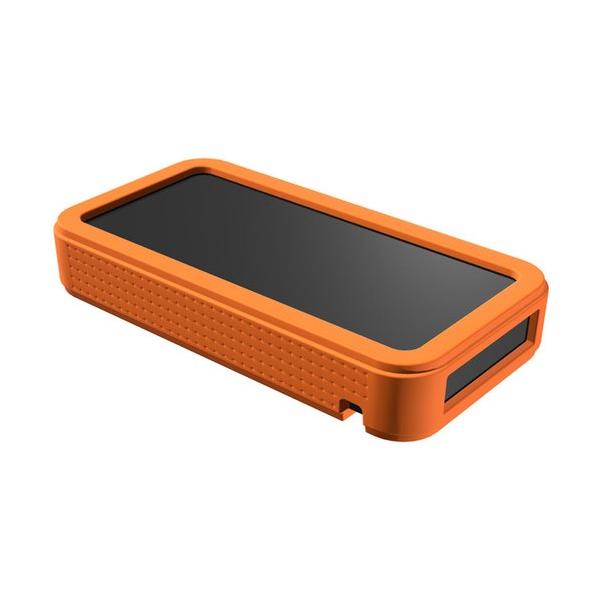 ■特徴 シリコンカバー付の小型プラスチックケースです。 カバーは弾力があり滑りにくく、落下などの衝撃から機器を保護します。  ■用途 リモコン、無線機、簡易測定器等、小型の機器に。  ■材質 ABS/シリコンゴム   【入数】 1点 CSS...