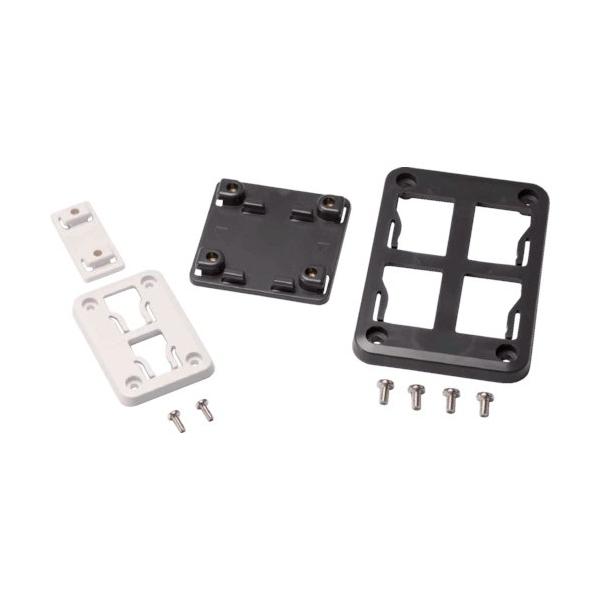 商品画像はイメージ画像です。実際とは異なる場合がございます。 ■特徴 壁面に引掛け機器の設置が出来る樹脂製の壁掛けブラケットです。 ケース板厚t0.8〜t3.5まで対応しますので板金ケースから樹脂ボックスまで幅広いケースに使用出来ます。 取...