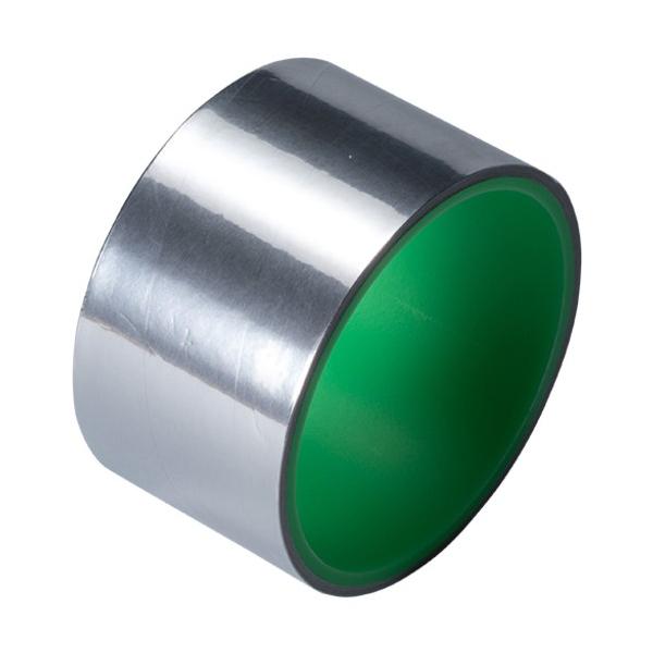 ■特徴 フレキシブルですので、巻き付け、貼り付け作業が容易です。 低価格な導電性アルミ箔テープです。 導電性の粘着剤を使用したフレキシブルなテープです。 筐体のシールディング・グランディングの用途にご使用下さい。 CUT銅箔テープは金属箔面...