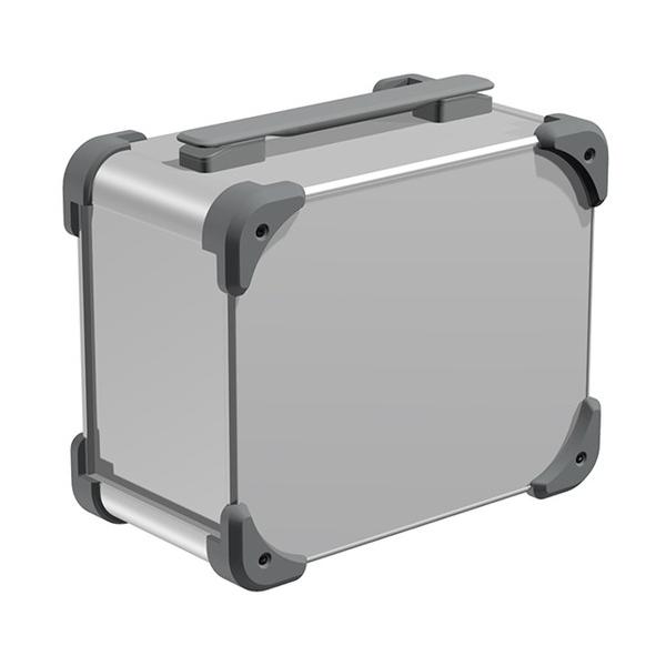 ■特徴 キャリンク゛ハント゛ル付の耐衝撃型アルミケースです。 ■用途 コーナーカ゛ート゛は弾力性のあるTPE (エラストマ) 製で、 滑りにくくコ゛ム足の役割にもなります。 ■仕様 キャリンク゛ハント゛ルの耐荷重は20Kgです。 ■材質 ア...