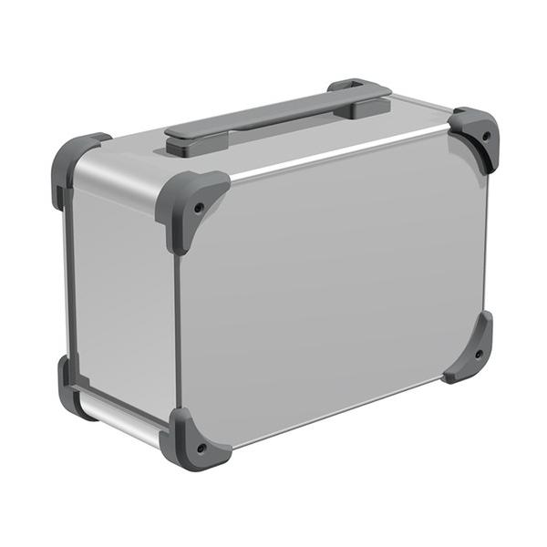 ■特徴 キャリンク゛ハント゛ル付の耐衝撃型アルミケースです。 ■用途 コーナーカ゛ート゛は弾力性のあるTPE (エラストマ) 製で、 滑りにくくコ゛ム足の役割にもなります。 ■仕様 キャリンク゛ハント゛ルの耐荷重は20Kgです。 ■材質 ア...