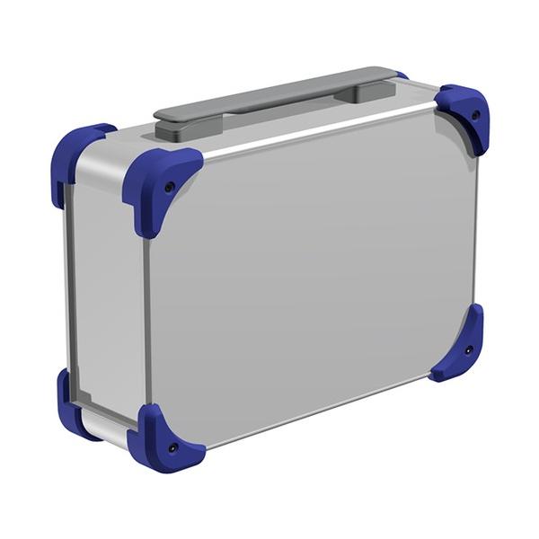 ■特徴 キャリンク゛ハント゛ル付の耐衝撃型アルミケースです。 ■用途 コーナーカ゛ート゛は弾力性のあるTPE (エラストマ) 製で、 滑りにくくコ゛ム足の役割にもなります。 ■仕様 キャリンク゛ハント゛ルの耐荷重は20Kgです。 ■材質 ア...