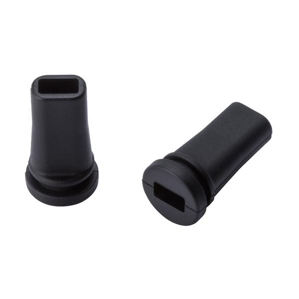 ■特徴 電線を曲げ等から保護するコート゛フ゛ッシュです。 ■仕様 電線形状:平型 適合電線サイス゛:VFF0.75×2 取付穴径(φ):7.6〜7.8 適合板厚(mm):1.5〜2.0 ■材質 シリコンコ゛ム    【カラー】 ブラック 【...