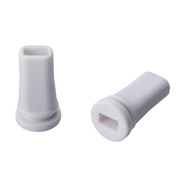 ■特徴 電線を曲げ等から保護するコート゛フ゛ッシュです。 ■仕様 電線形状:平型 適合電線サイス゛:VFF0.75×2 取付穴径(φ):7.6〜7.8 適合板厚(mm):1.5〜2.0 ■材質 シリコンコ゛ム    【カラー】 オフホワイト...