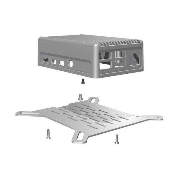 ■特徴 Raspberry Pi 4B用の放熱型ヒートシンクケースです。 上面カバーはヒートシンク形状で効率良く熱を外に逃がす形状で、アルミダイキャスト製で強度にも優れています。 カバー内部は、熱伝導突起有り(Hタイプ)、無し(Nタイプ)が...