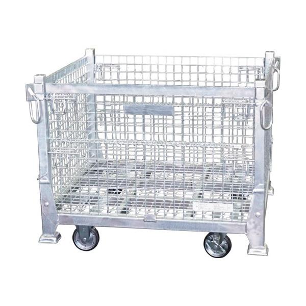 ■特徴 吊り金具を標準装備 保管時は折りたたみ可能◆折りたたみ時段積み可能です ■用途 クレーン、ホイストでの搬送作業に ■仕様 スチール製 溶融亜鉛メッキ仕上 ■材質 スチール 溶融亜鉛メッキ仕上 ■注意 2点吊り厳禁 片荷での吊り上げ作...