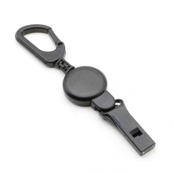 ●防災/防犯用に！ホイッスルを身近な存在に！スリムで丈夫！  ●取付けはアイデアの数だけ！例）衣服やリュック、登山用ザック、ヘルメットのアゴヒモ等に取付け可能です。   ●誘導、危険、指示、合図  ●人の耳がよく聴こうとする周波数約3000...