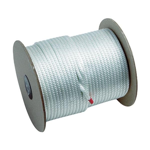 ■特徴 合繊ロープの中で最も強度があり、摩擦にも強いです。 耐熱性にも優れています。 強度は３つ打に比べ30％程度低下しますが、しなやかで手ざわりが良く、キンク（ねじれ）しにくいロープです。  ■用途 あらゆる農業機械、建設機械等のエンジン...