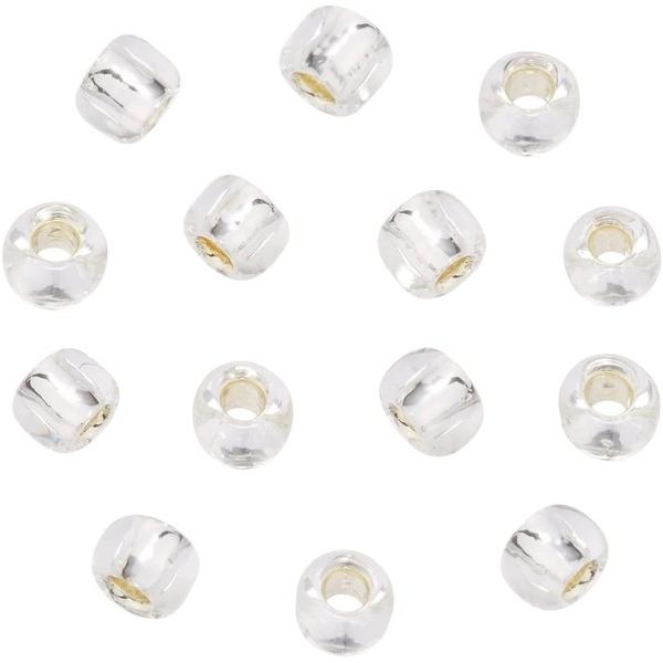 ●サイズ:外径約4mm  ●素材:ガラス  ●0.5m入  ●ガラス素材のため、強い衝撃により割れる恐れがあります。  ビーズは、摩擦や酸化により色が落ちることがあります。  お子様の手の届かない場所に保管ください。   ●TOHOビーズの...