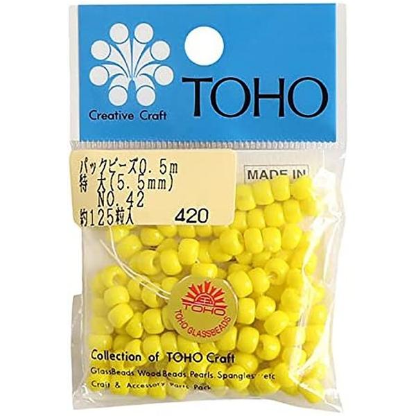 ●サイズ:外径約5.5mm  ●素材:ガラス  ●0.5m入  ●カラー:No.42  ●ガラス素材のため、強い衝撃により割れる恐れがあります。  ビーズは、摩擦や酸化により色が落ちることがあります。  お子様の手の届かない場所に保管くださ...