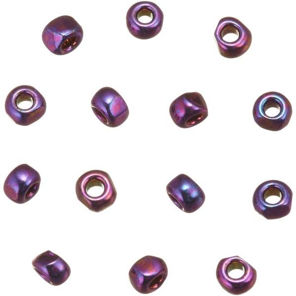 ●サイズ:外径約2.2mm  ●素材:ガラス  ●入数:1m入（約680粒）  ●ガラス素材のため、強い衝撃により割れる恐れがあります。  ビーズは、摩擦や酸化により色が落ちることがあります。  お子様の手の届かない場所に保管ください。  ...