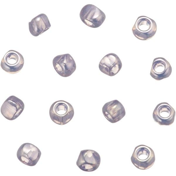 ●サイズ:外径約2.2mm  ●素材:ガラス  ●入数:1m入（約680粒）  ●ガラス素材のため、強い衝撃により割れる恐れがあります。  ビーズは、摩擦や酸化により色が落ちることがあります。  お子様の手の届かない場所に保管ください。  ...