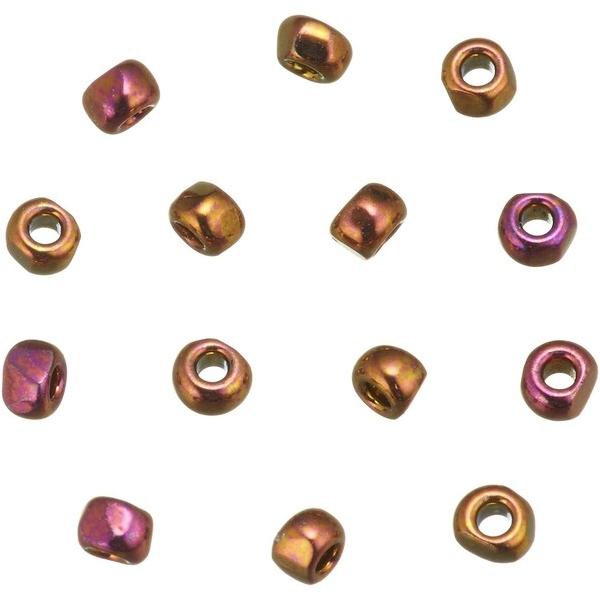 ●サイズ:外径約2.2mm  ●素材:ガラス  ●入数:1m入（約680粒）  ●ガラス素材のため、強い衝撃により割れる恐れがあります。  ビーズは、摩擦や酸化により色が落ちることがあります。  お子様の手の届かない場所に保管ください。  ...