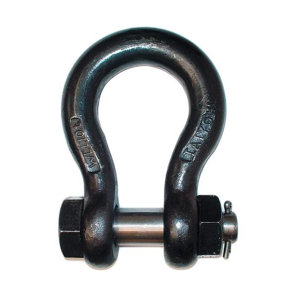 商品画像はイメージ画像です。実際とは異なる場合がございます。 ■特徴 JIS規格シャックルです。 サイズが豊富でいろいろな用途でご使用いただけます。  ■用途 土木、建築工事などでの荷物の荷役・連結金具として使用  ■仕様 ボルト・ナット止...
