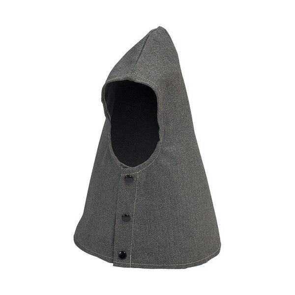 ■特徴 耐炎繊維とアラミド繊維テクノーラが素材の難燃フードです。    【サイズ】 フリー 【カラー】 グレー 【重量】 180G 【原産国】 日本製 EHC28