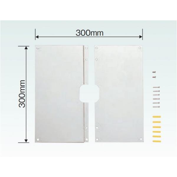 穴サイズ:40mm×25mm 外壁の貫通部をカバーします 材質:SUS304 給湯器用部材・オプション  【入数】 1枚 YS300
