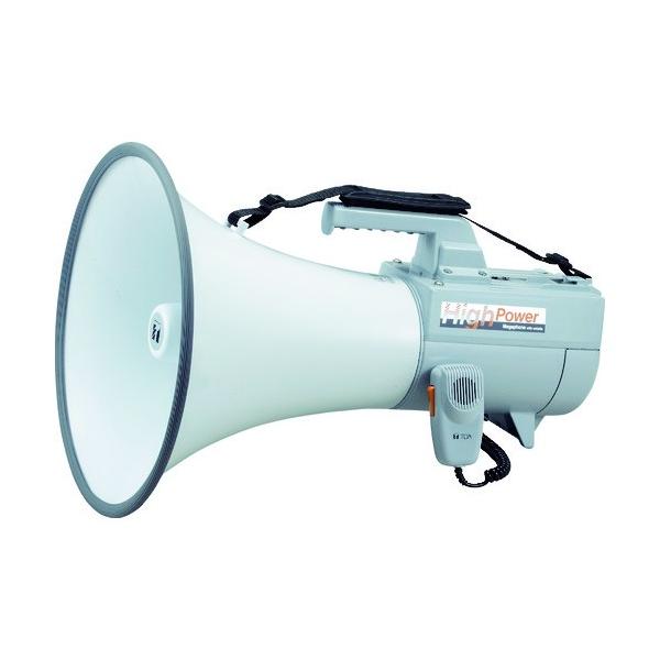 ■特徴 ホイッスル音付のショルダー型メガホンです。 持ち運びに便利なベルト・ハンドルを装備しています。 定格出力３０Wのホイッスル音付きショルダー型メガホンです  ■仕様 ストラップ長さ：1000mm ●内蔵音:ホイッスル ●定格出力(W)...