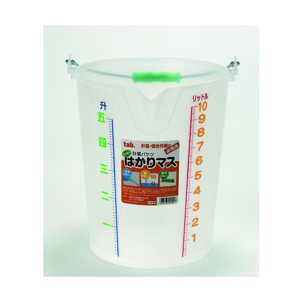 ■特徴 「はかる」事に特化したバケツです。 土壌改良や害虫駆除に必要な薬剤等の計量・調合作業のミスや負担を軽減します。  ■用途 工事現場 農作業 害虫駆除  ■仕様 上径(mm)：295 下径(mm)：210  ■材質 本体：ポリプロピレ...