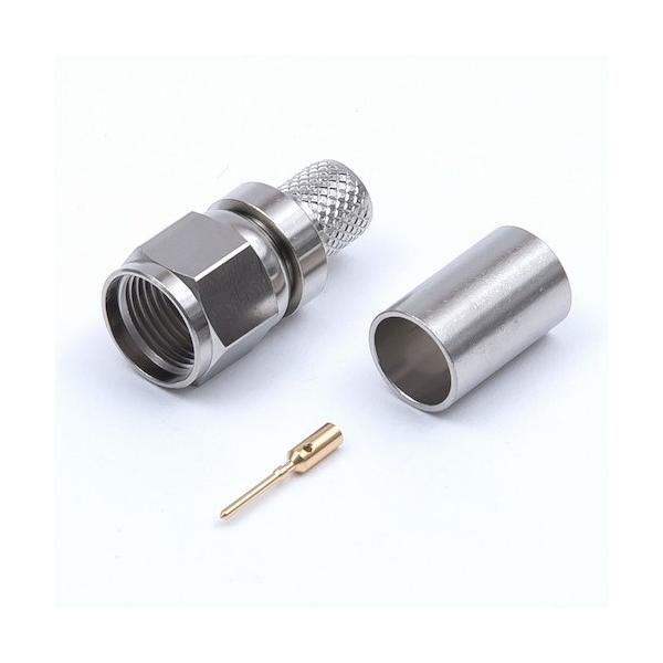 ■特徴 Fコネクタのストレートプラグです。 ■用途 5C-2V、EM-5C-2Eケーブルに適合するF型ストレートプラグです。 中心コンタクト、本体ともに圧着タイプとなっており、加工がしやすいです。 取付加工には圧着工具TA-35が必要です。...